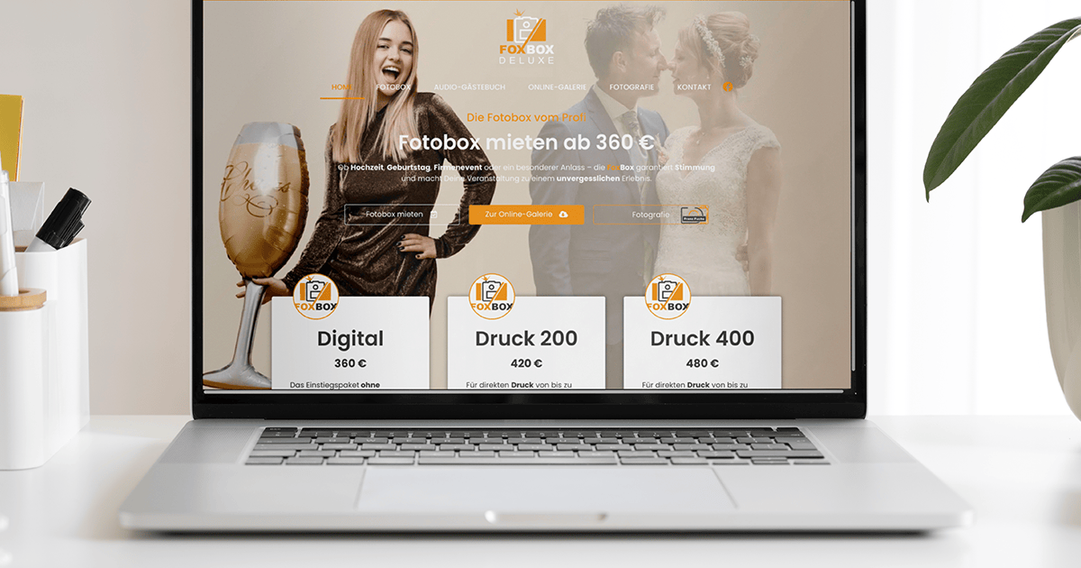 FoxBox – Die Fotobox mieten für unvergessliche Events